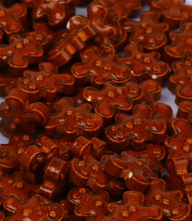 Ginger Man Sprinkles Press Candy: bakerydeco